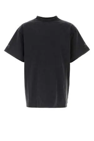 Balenciaga Slate Cotton Oversize Reversbile T-shirt