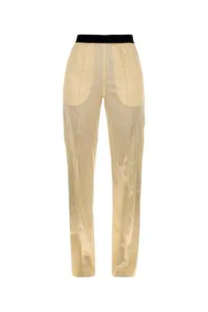TOM FORD TOM FORD Pastel Satin Pyjama Pants Yellow