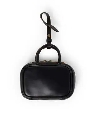 Miu Miu Leather Trick With Embossed Logo