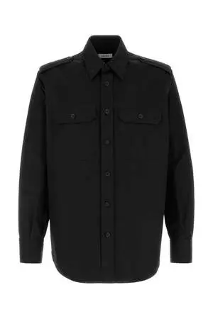 Alexander McQueen Cotton Shirt - Black