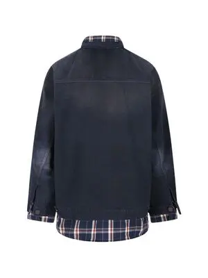 Balenciaga Cotton Shirt Jacket - Multicolor