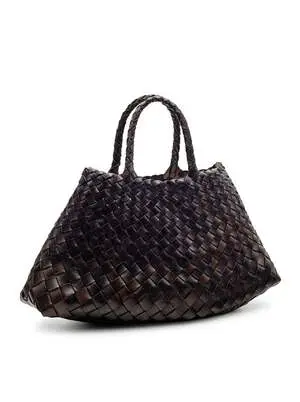 Dragon Diffusion Santa Croce Small Leather Bag - Brown