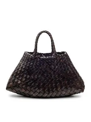 Dragon Diffusion DRAGON DIFFUSION Santa Croce Small Leather Bag Brown