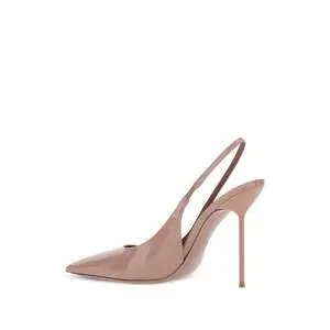 Paris Texas Patent Calf Leather Slingback Pumps - Pink