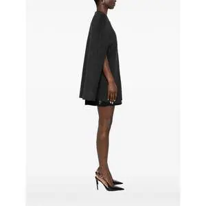 Gucci Wool Cape With Horsebit Closure