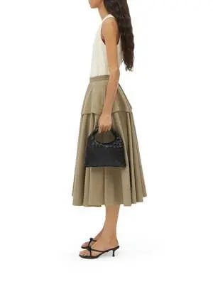 Bottega Veneta Mini Woven Leather Bag - Black