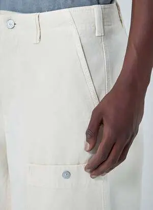 Stone Island Mid Rise Cargo Trousers