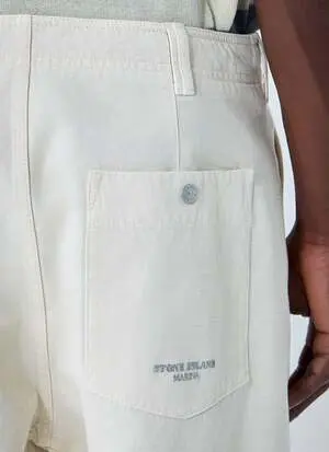 Stone Island Mid Rise Cargo Trousers