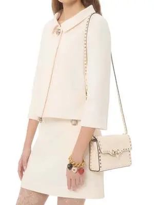 Valentino Garavani Rockstud Small Calfskin Crossbody Bag - Multicolor