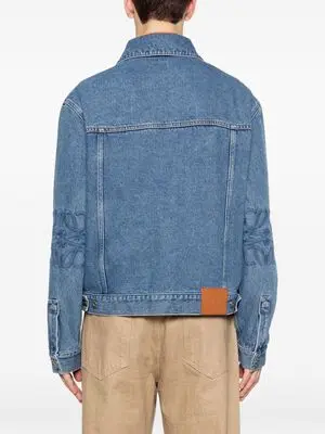 Loewe Anagram Denim Jacket - Multicolor