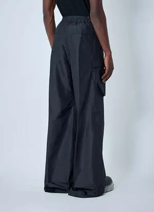 Rick Owens Wide-leg Cargo Pants - Black