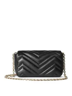 Gucci Gg Marmont Mini Shoulder Bag - Black