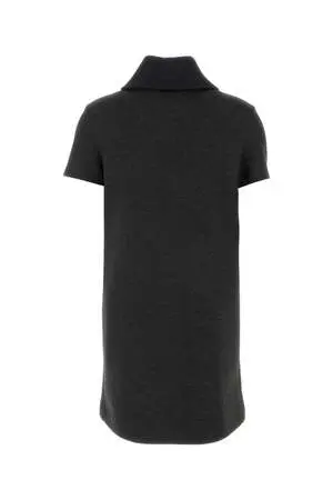 Gucci Stretch Jersey Dress With Zipper Detail