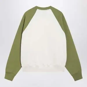AMI Paris Color Block Crewneck Sweatshirt