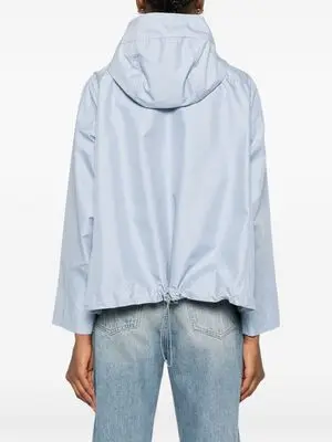 FAY Short Hooded Parka Coat - Multicolor