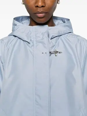 FAY Short Hooded Parka Coat - Multicolor