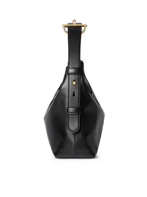 Gucci Beatrix Medium Leather Shoulder Bag - Black