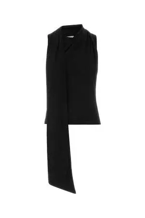 AMI Paris Jersey Top - Black