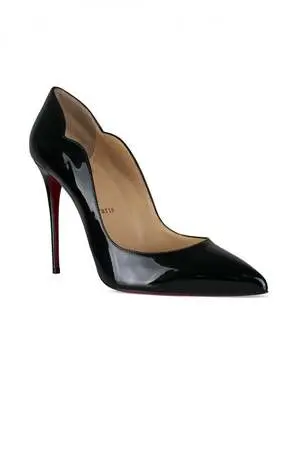 CHRISTIAN LOUBOUTIN Hot Chick Patent Leather Stiletto Pumps