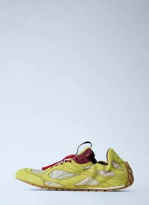 Bottega Veneta Orbit Flash Sneakers - Yellow