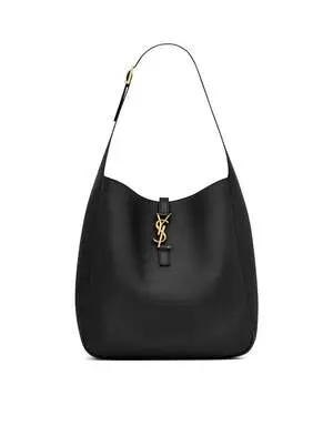 Saint Laurent Le 5 À 7 Large Soft Hammered Leather Shoulder Bag