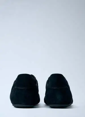 Rick Owens Suede And Nylon Paneled Low-top Sneakers