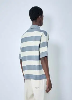 Stone Island Striped Polo Shirt