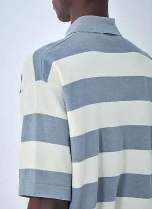Stone Island Striped Polo Shirt