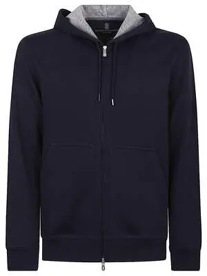 Brunello Cucinelli Cotton Blend Hoodie - Multicolor