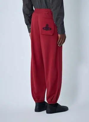 VIVIENNE WESTWOOD Contrast Panel Joggers - Red