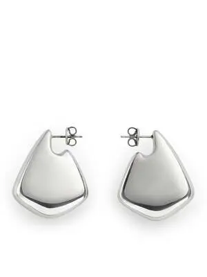 Bottega Veneta Small Sterling Earrings - Silver