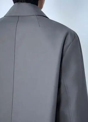 Rick Owens Cropped Zip Jacket - Gray