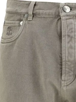 Brunello Cucinelli Cotton Jeans - Multicolor