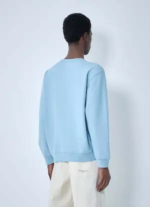 Stone Island Cotton Jersey Crewneck Sweatshirt