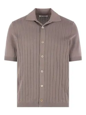 Brunello Cucinelli Knitted Cotton Cardigan