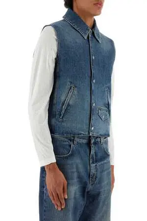 Givenchy Sleeveless Denim Jacket