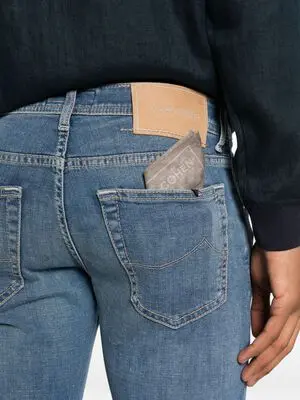Jacob Cohen Super Slim Fit Denim Jeans - Multicolor