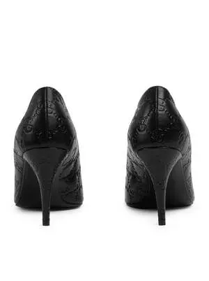 Gucci Leather Horsebit Pumps