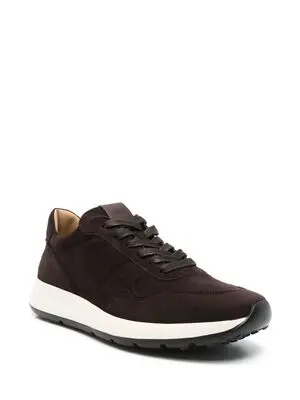 TOD'S Suede Leather Lace-up Sneakers - Multicolor
