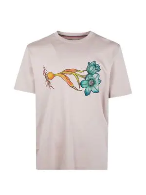 Paul Smith Flower Print T-shirt