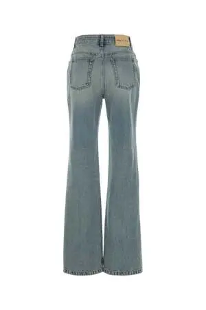Alexander McQueen Embellished Denim Jeans