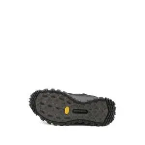 Moncler Low-top Trainers With Rubber Tread Sole - Black