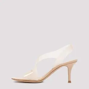 GIANVITO ROSSI Pvc Metropolis Slingback Sandals - Multicolor