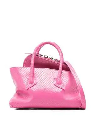 Attico Leather Tote Bag - Multicolor