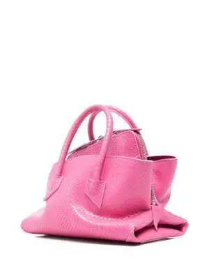 Attico Leather Tote Bag - Multicolor