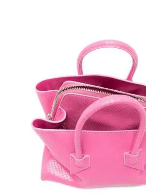 Attico Leather Tote Bag - Multicolor
