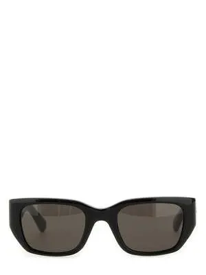 Bottega Veneta BOTTEGA VENETA Square Braided Sunglasses Black