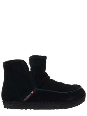DIESEL® Leather Boots - Black