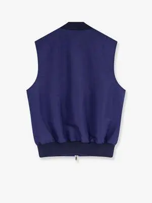 Brunello Cucinelli Water-repellent Nylon Sleeveless Jacket