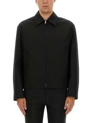 Gucci Cotton Twill Jacket With Striped Detail